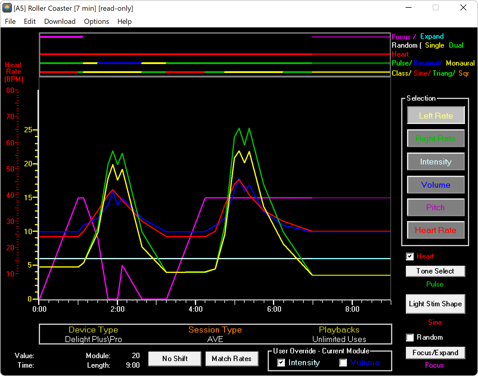 Mind Alive Inc - DAVID Session Editor – Mind Alive Inc.
